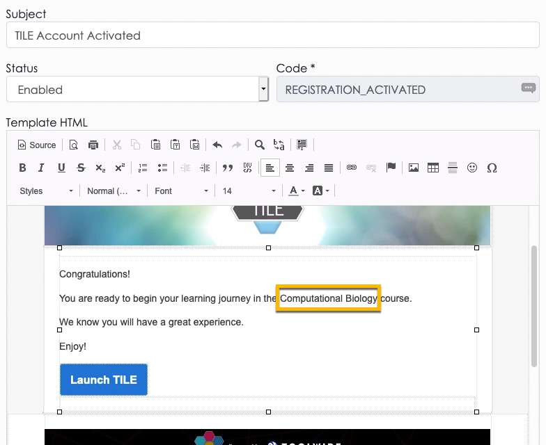 Course Messages Guide